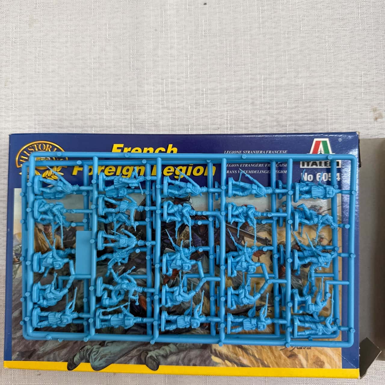 Model kit of the French Foreign Legion soldiers,plastic figures from ...