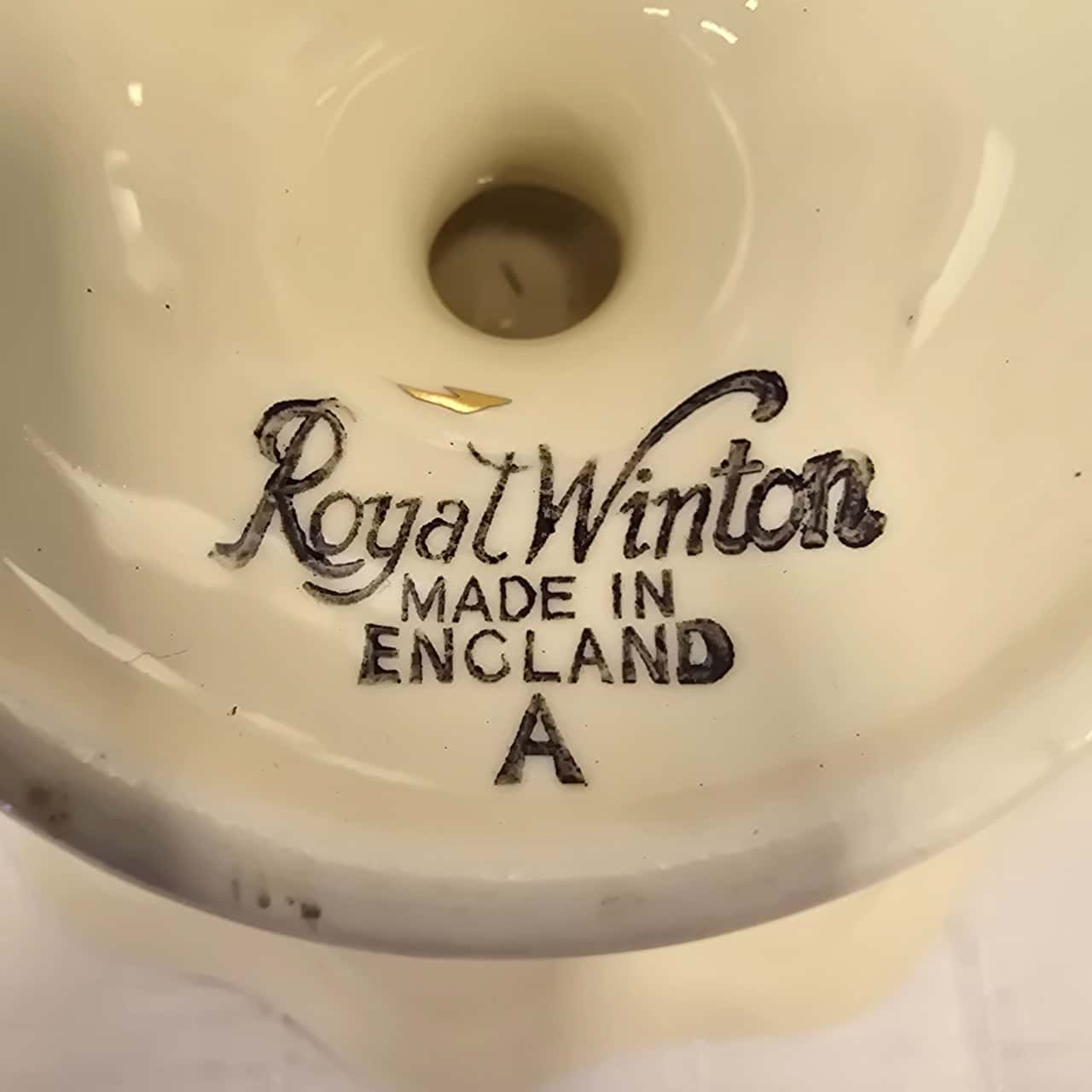Royal Winton Footed Dish 13cm Diameter Top 6.5 Height(s)
