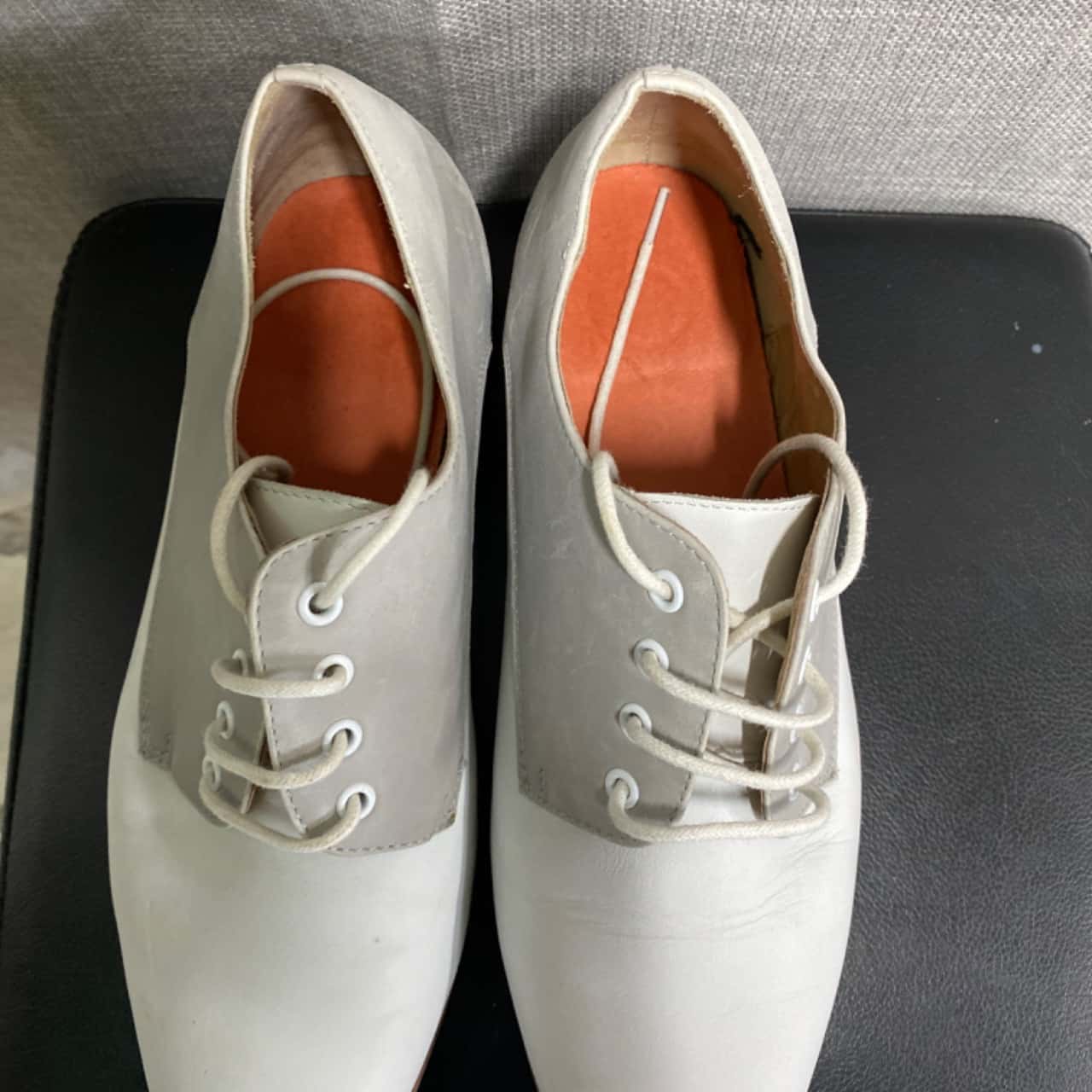 BARED Womens Size 41 Grey / White Lace Up Shoe(s)