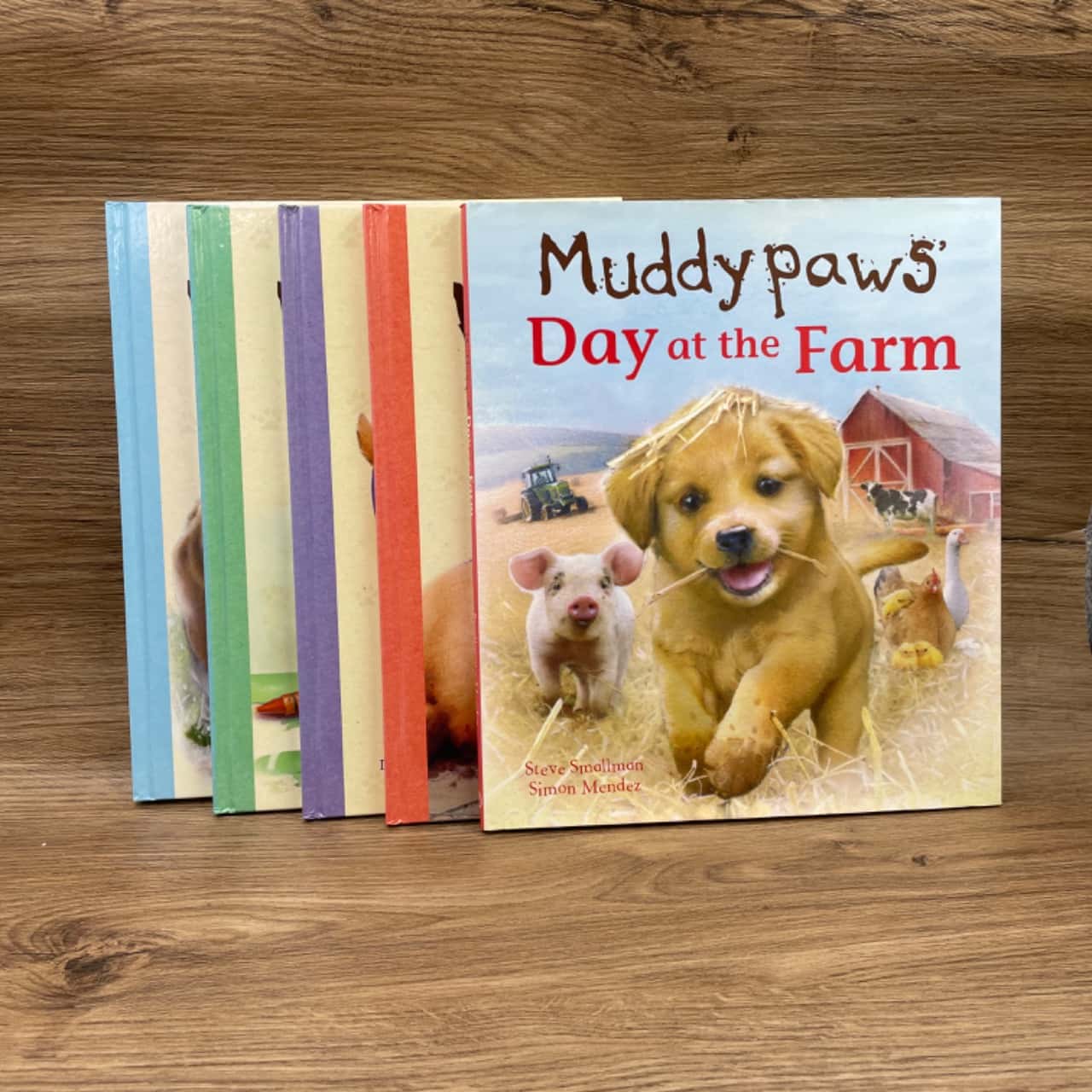 “Muddy Paws” Books x 5(s)