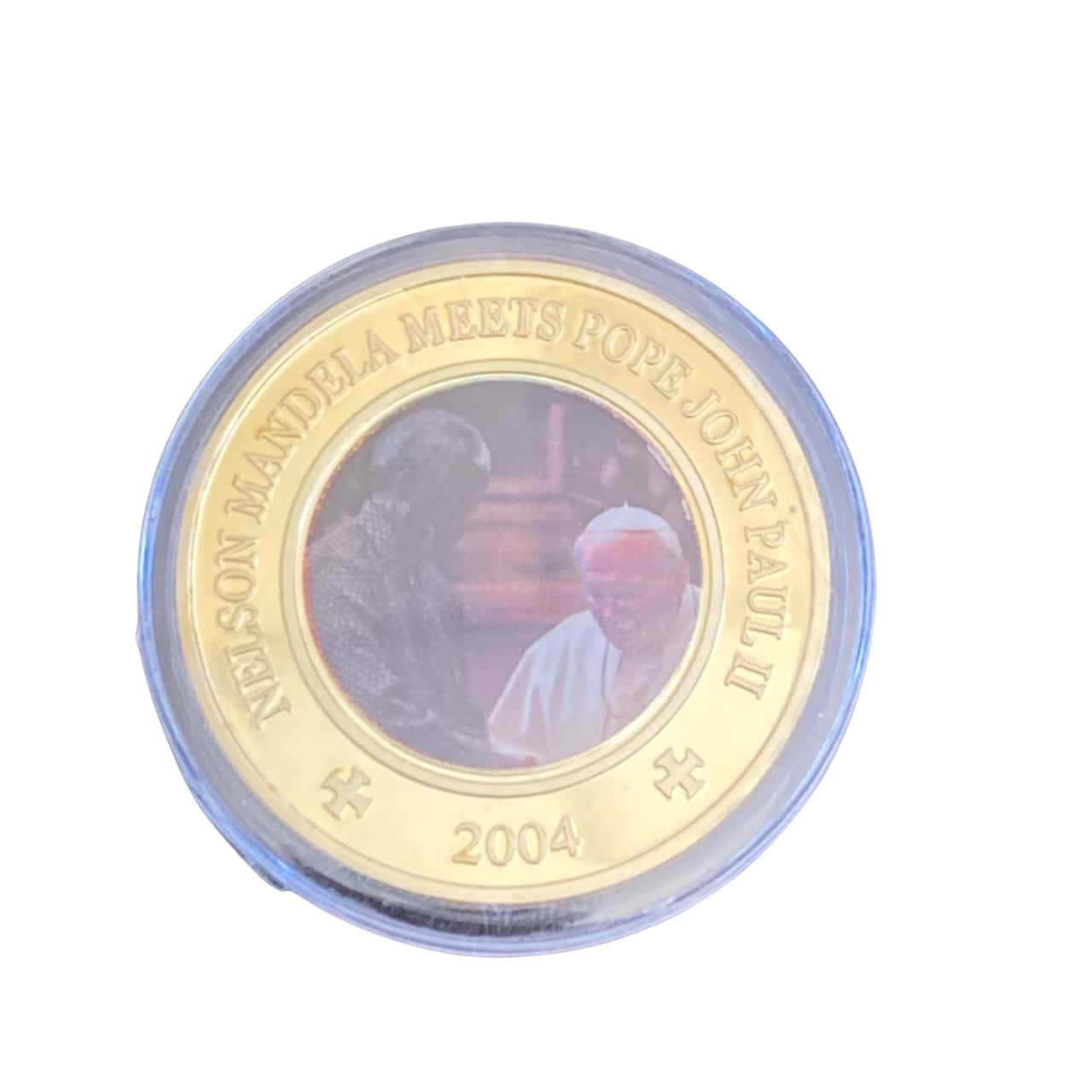 Nelson Mandela Meets John Paul II Coin(s)