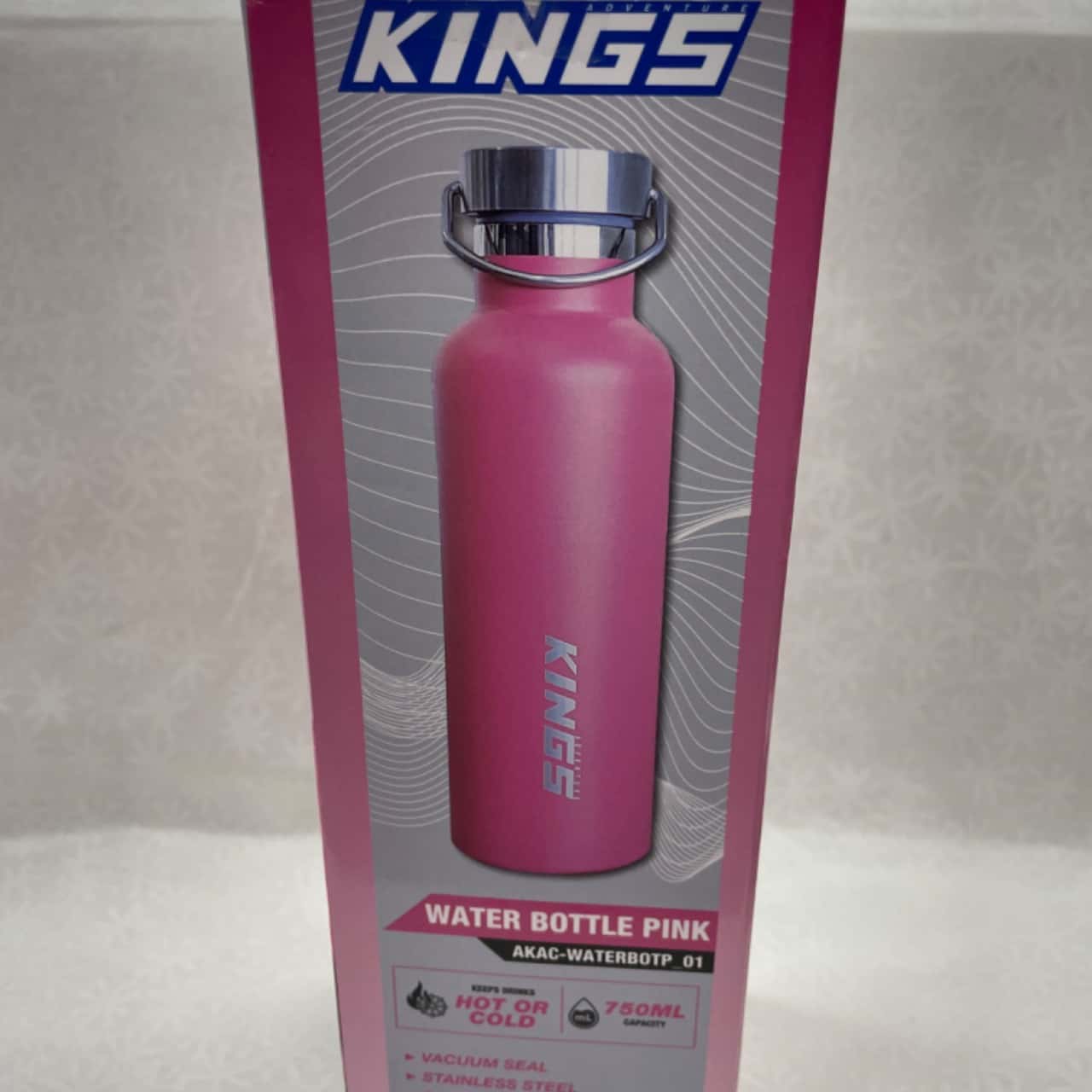 KINGS x 2 Coffee cup & Water Bottle both PINK (s)