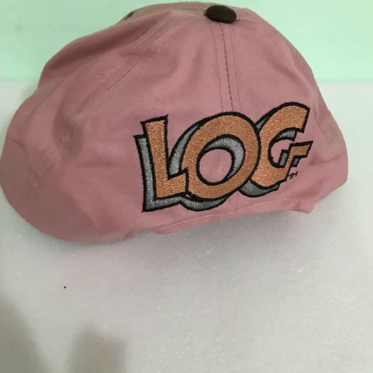 Nickelodean LOG Cap Brown / Pink with Adjustable Back(s)