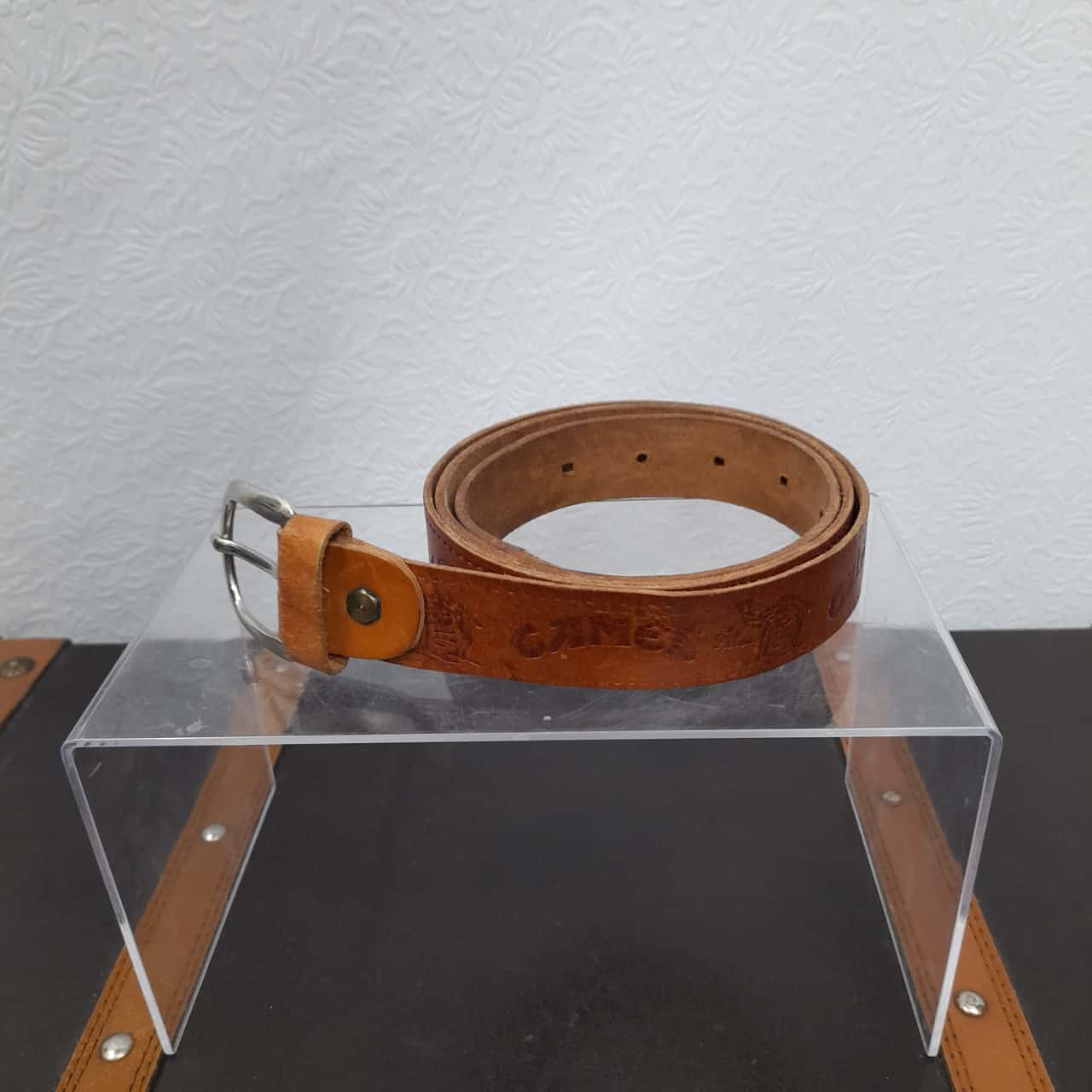 Camel Mens Brown Leather Belt(s)