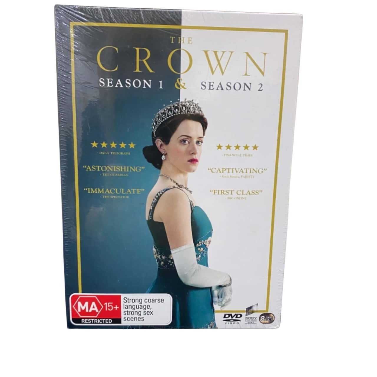 The Crown Seasons 1 and 2 box set.(s)