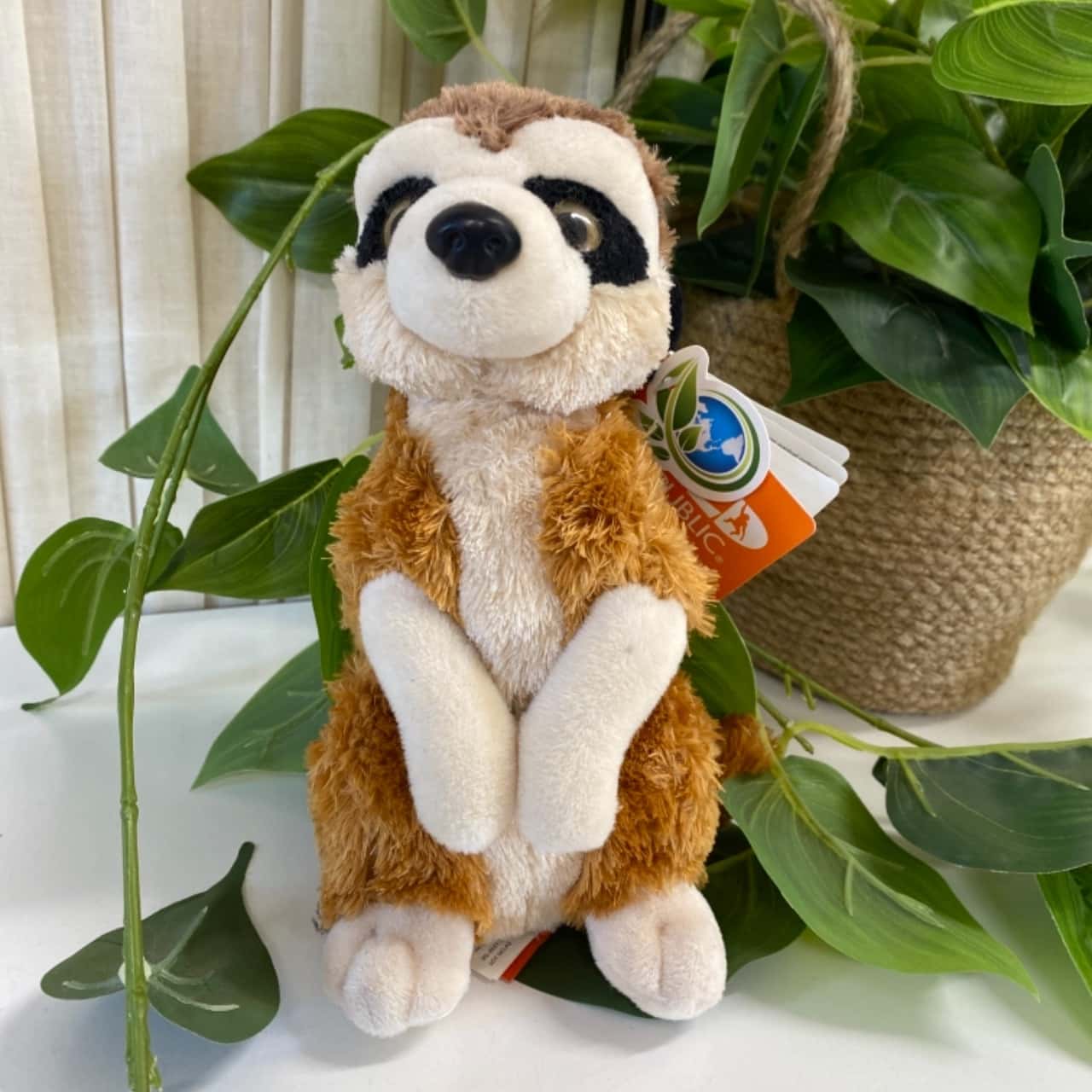 Wild Republic Mini Meerkat 20cm Plush - New With Tags(s)