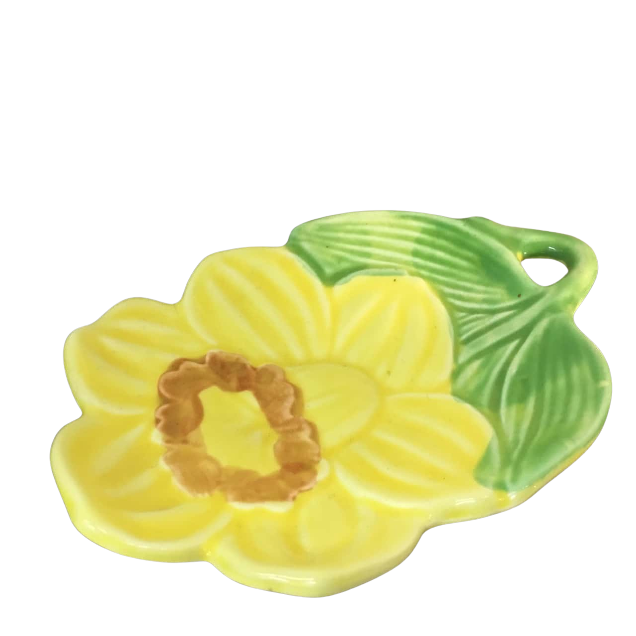 Vintage Daffodil Plate Approx 14cm long(s)