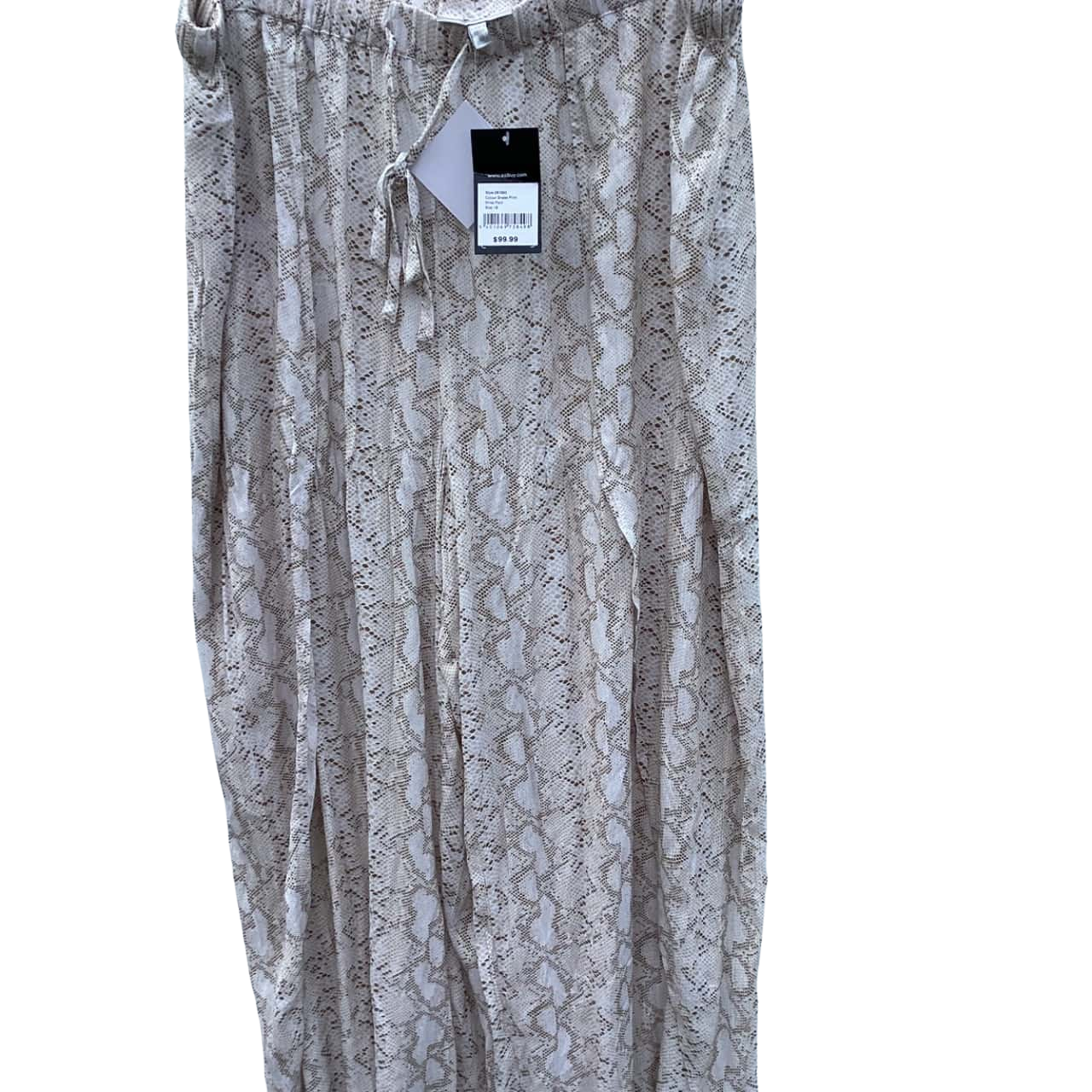 Grace Hill Womens Size 18 Flared Pattern / White Pant snake wrap ...