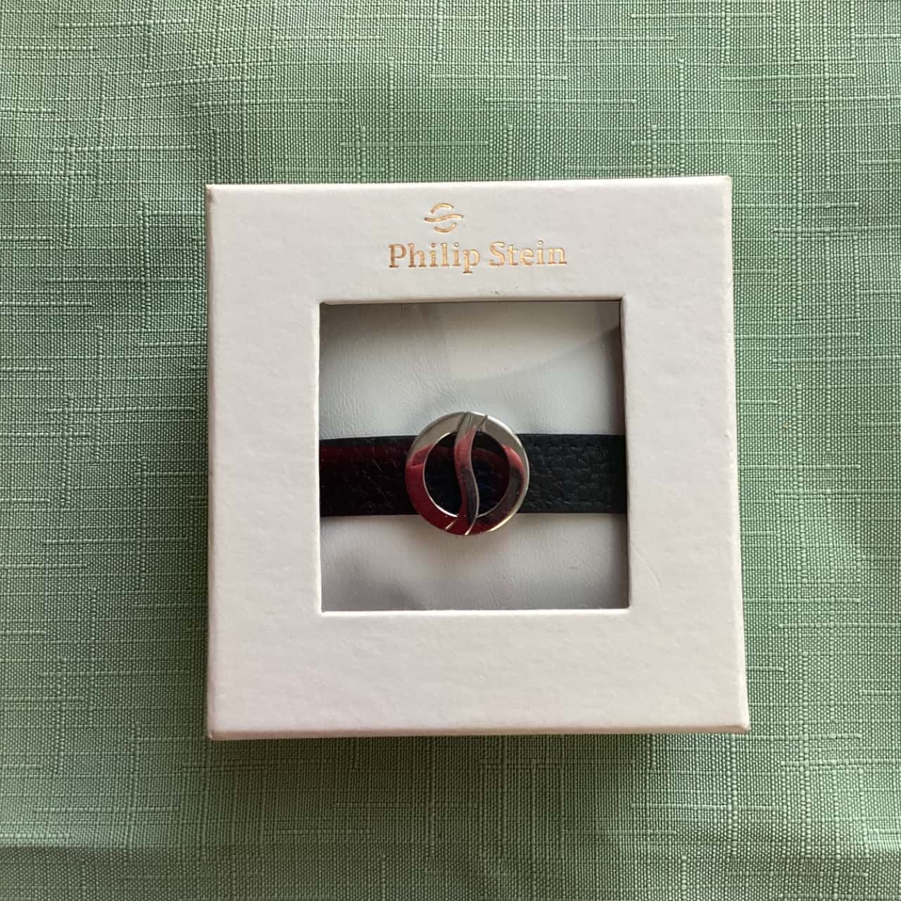 Philip Stein Horizon Bracelet-Large Steel Matte Icon Bracelet