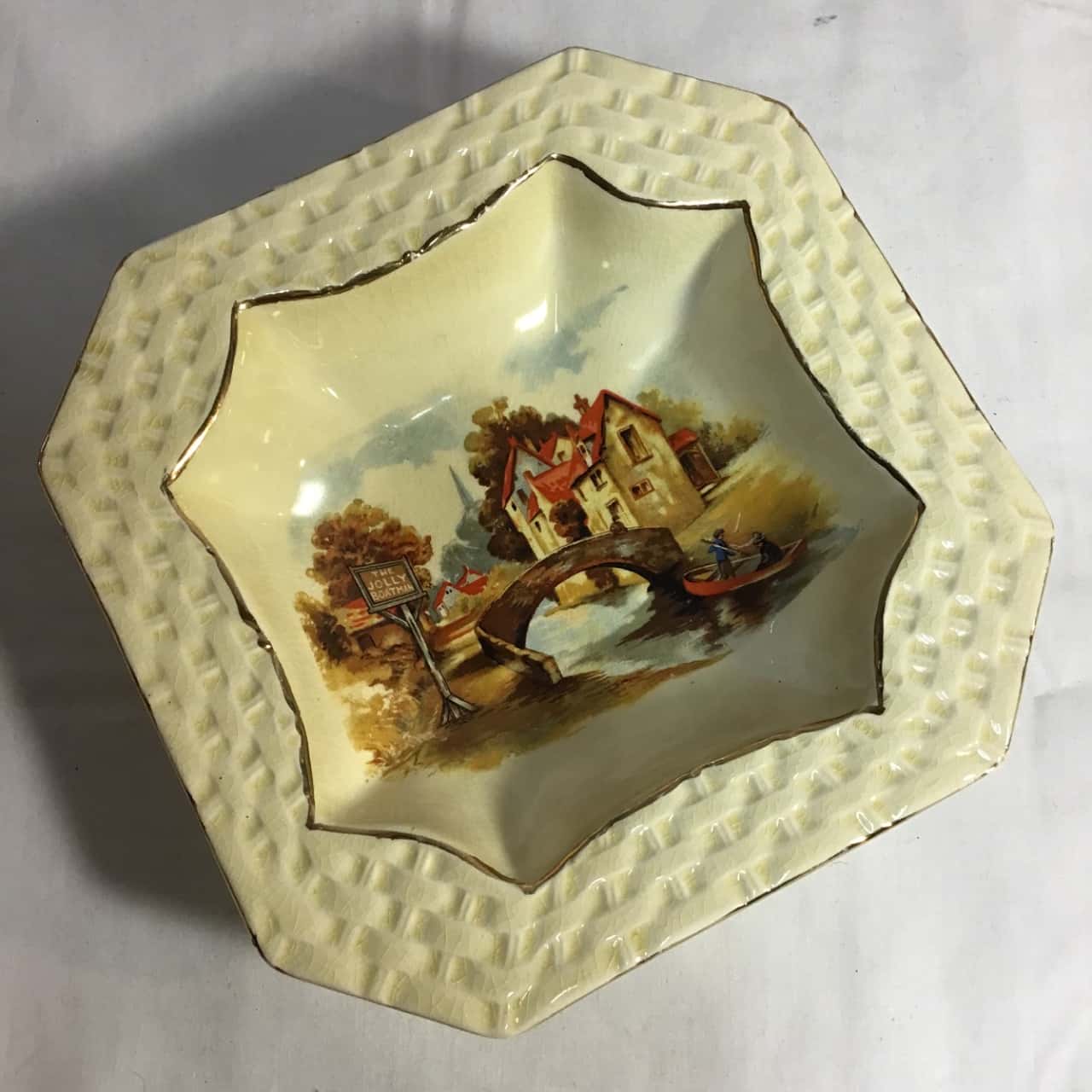 Vintage Sandland Ware Decorative Dish