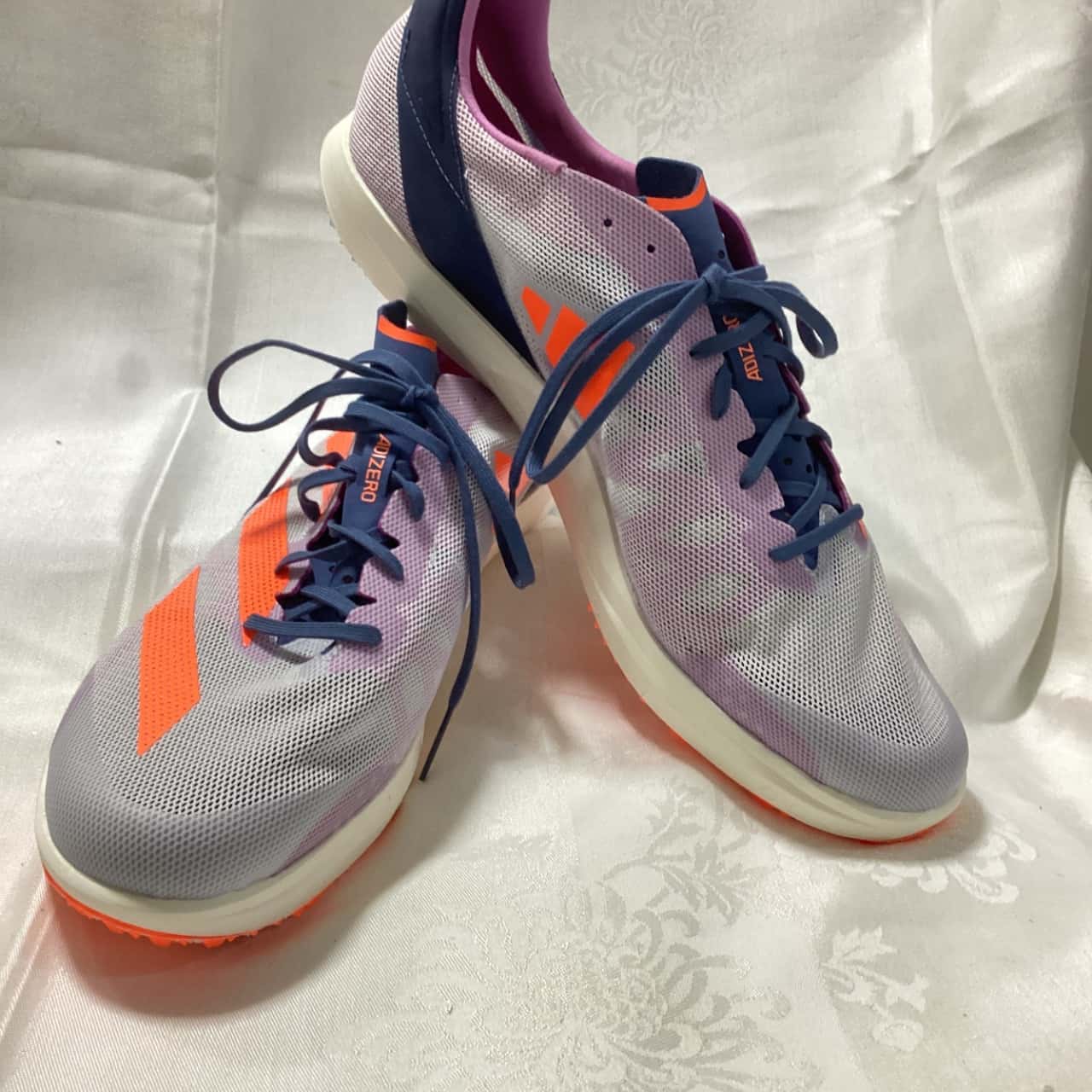 Adidas Unisex Size 12 / 12.5 Purple / Multicoloured
