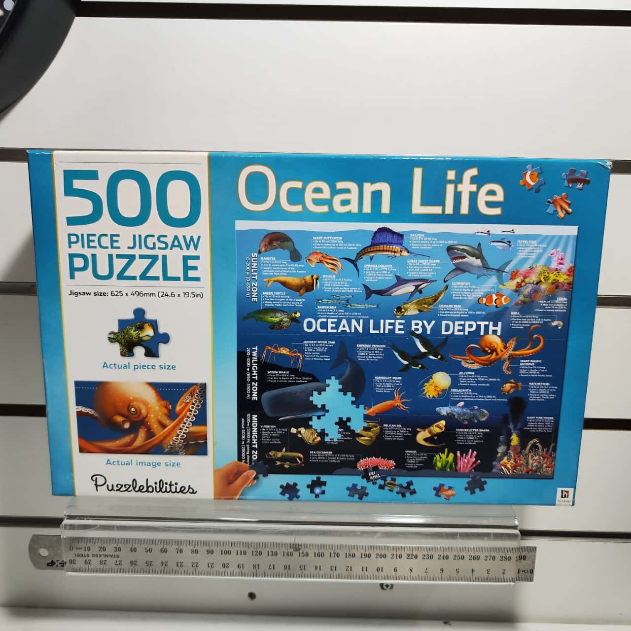 500 Piece Jigsaw Puzzle Ocean Life (s)