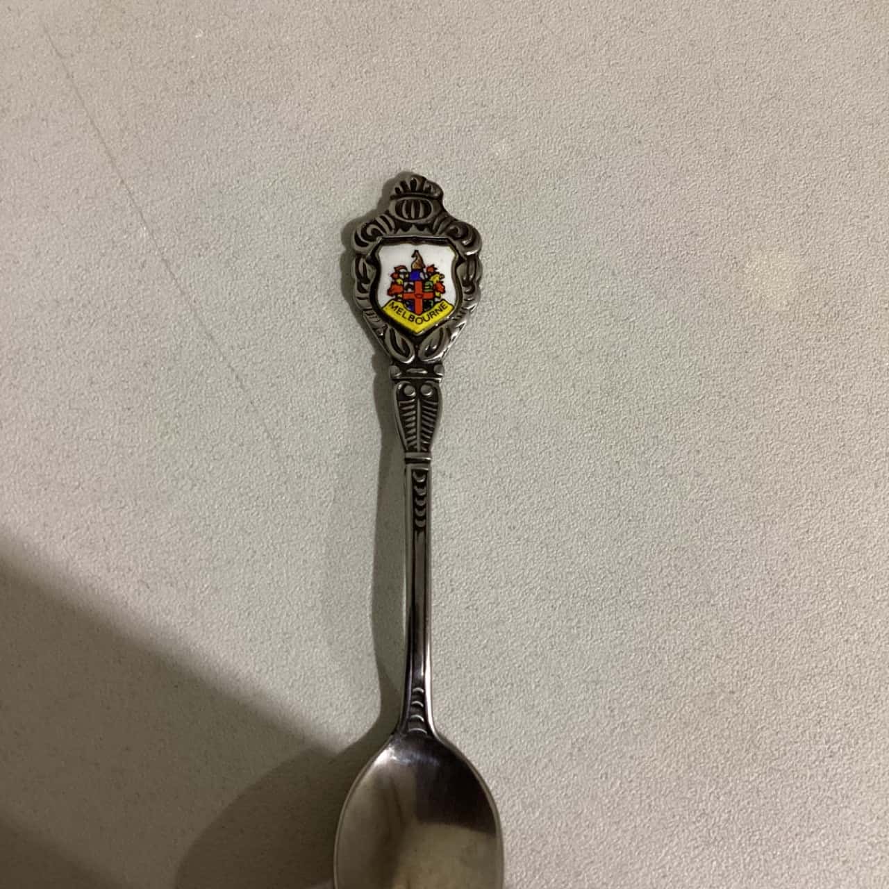 Collector Spoon Melbourne Coat Of Arms