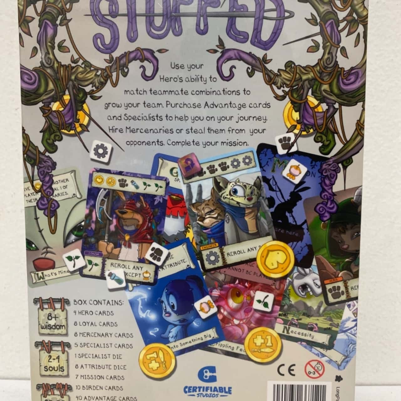 Stuffed card game(s)