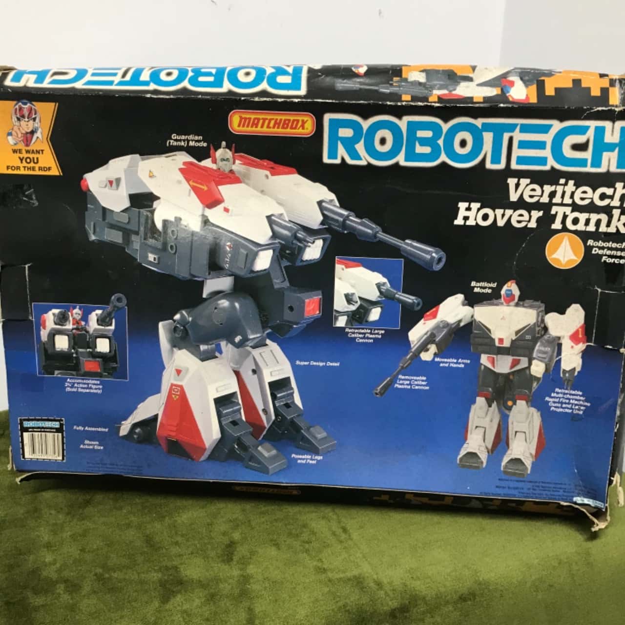 Original 1986 Matchbox Robotech -Veritech Hover Tank