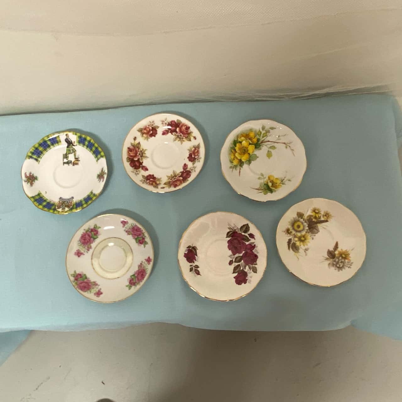 Vintage Cups, Saucers & Cake Plates - Collection of 6 each