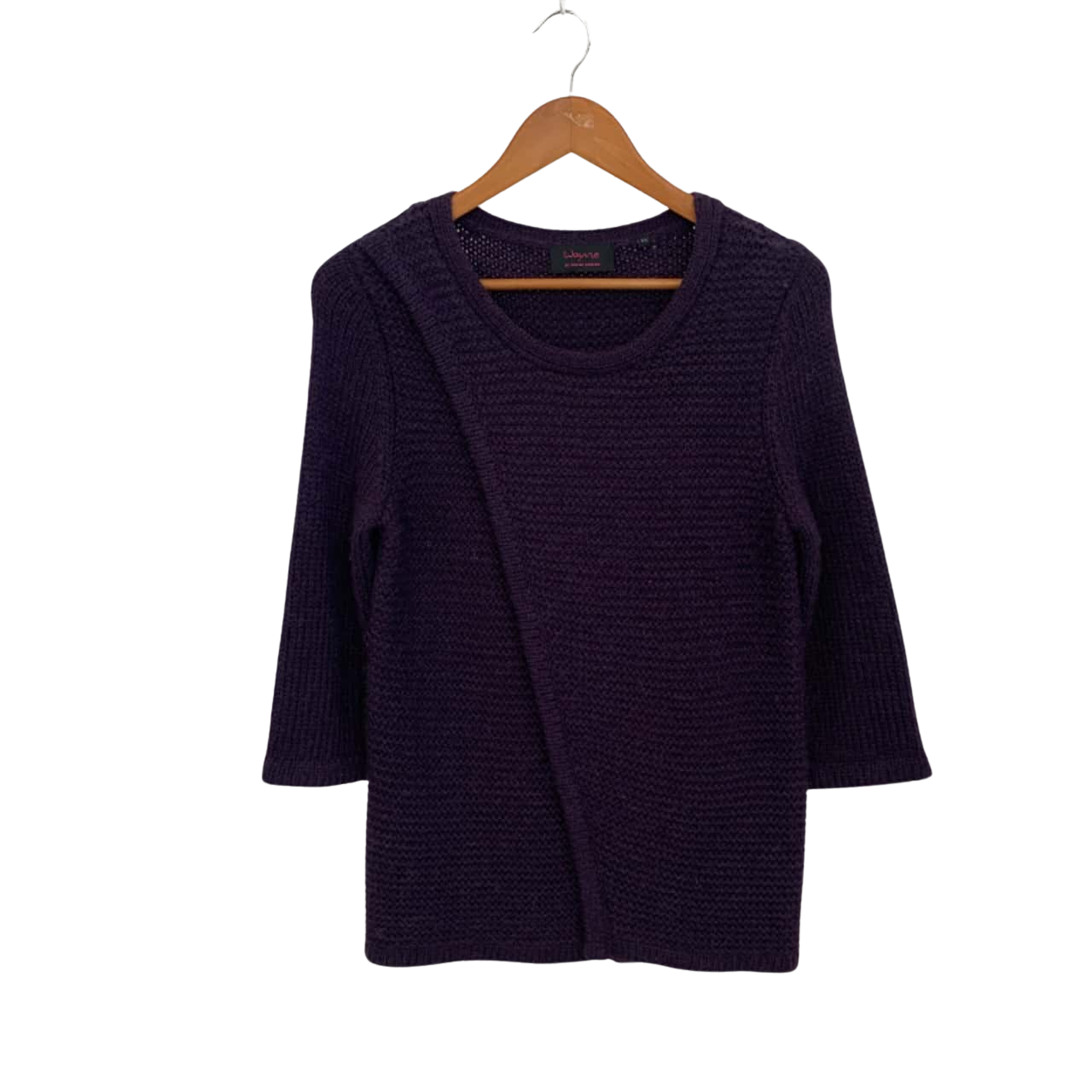 Wayne Cooper XS Purple Wool-blend Jumper