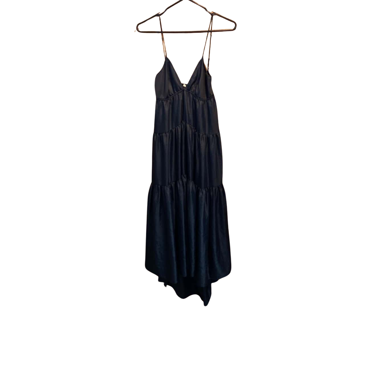 Country Road Womens Size 8 Shoestring Strap Black Dress