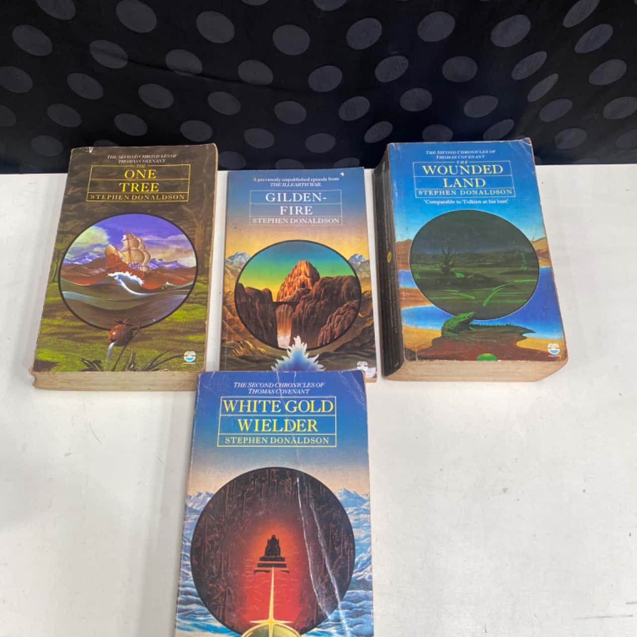 Vintage Stephen Donaldson x 4 (s)