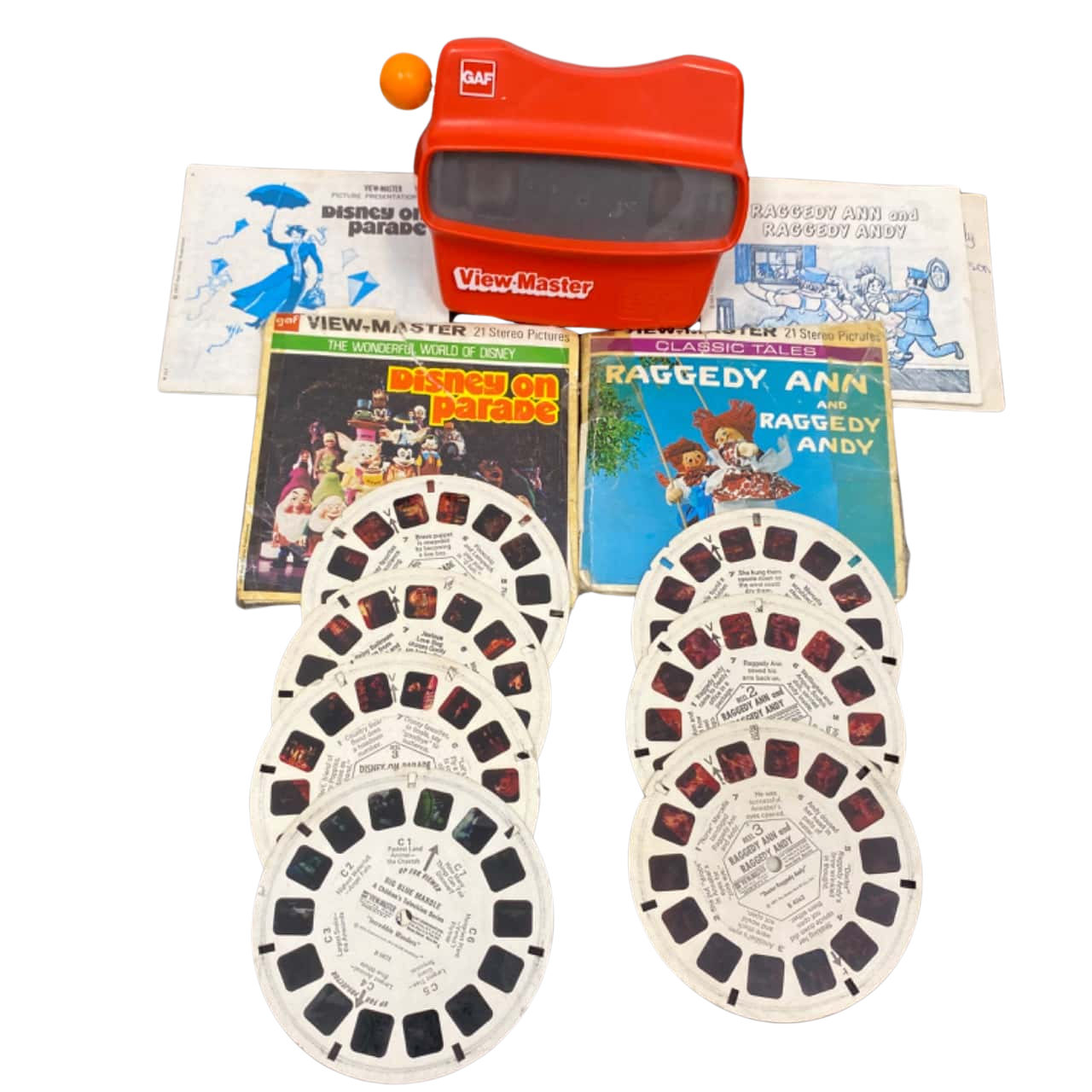 GAF View-Master collection viewer plus 42 slides(s)