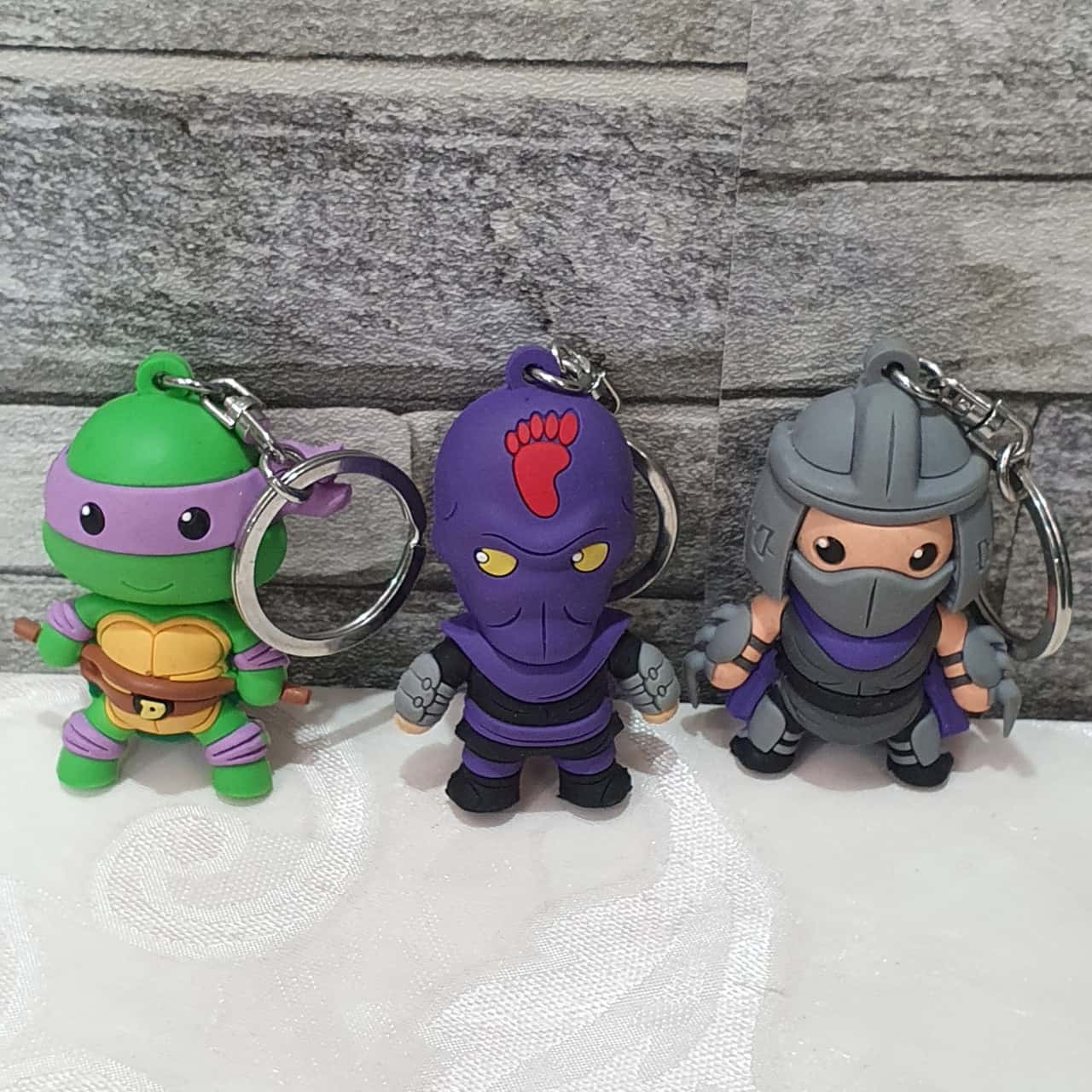 5 x Assorted Keychains Ninja Turtles Series, Master Splinter (s)
