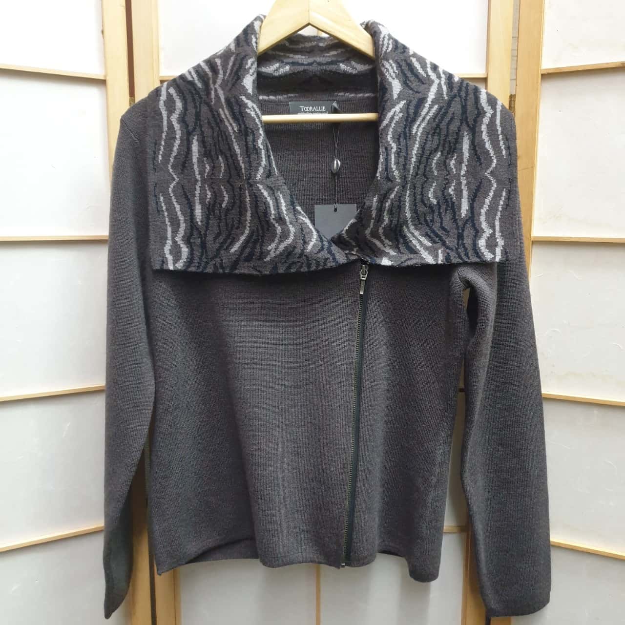 New With Tags TOORALLIE 100% Pure Australian Merino Wool Cardigan