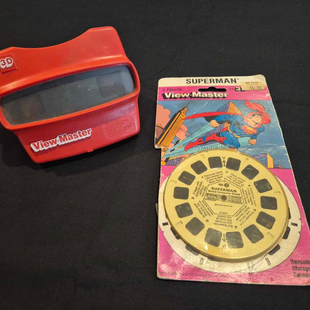 3D View-Master with 3 Reels