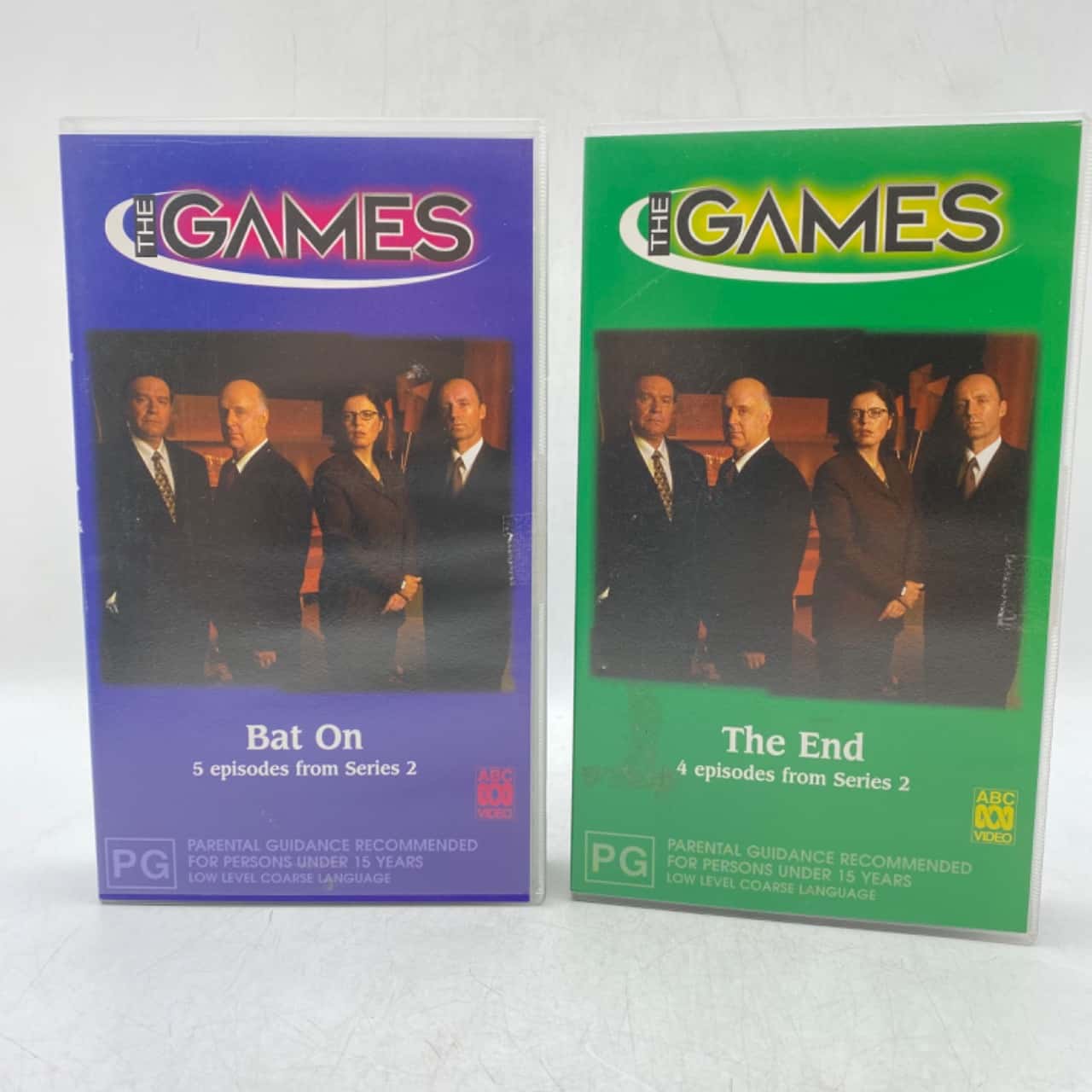 set of 3 x ABC The Games TV Series on VHS