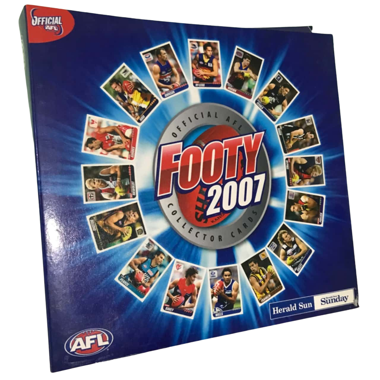 2007 Herald Sun AFL Football Complete Set 192 Cards In Folder-1675862
