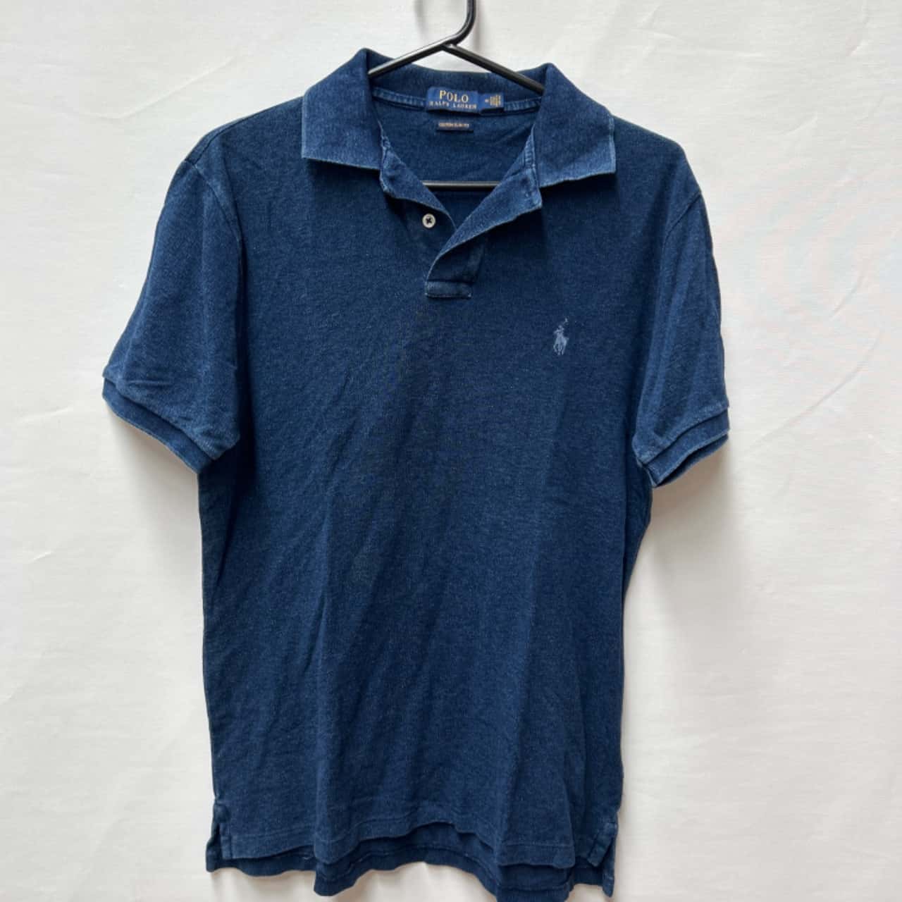 Polo Ralph Lauren Mens Size M Polos Navy Blue slim fit