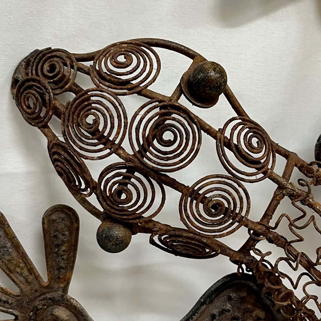 Wire & Metal Gekko Wall Art (s)