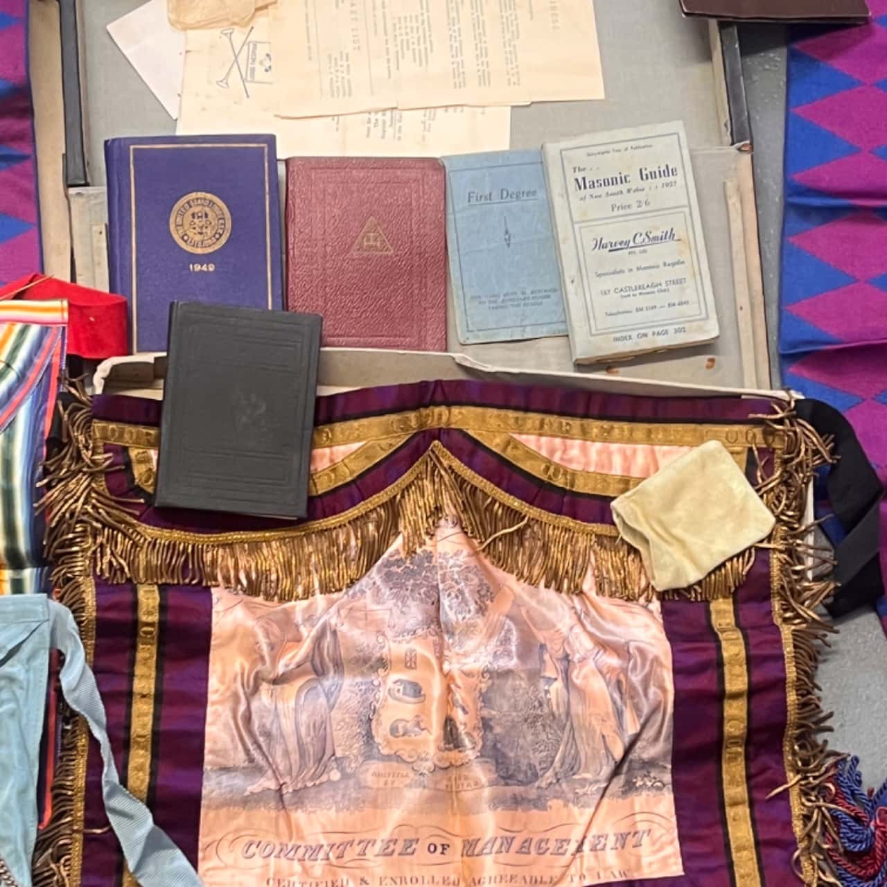 RARE COLLECTION - FREEMASONS ITEMS