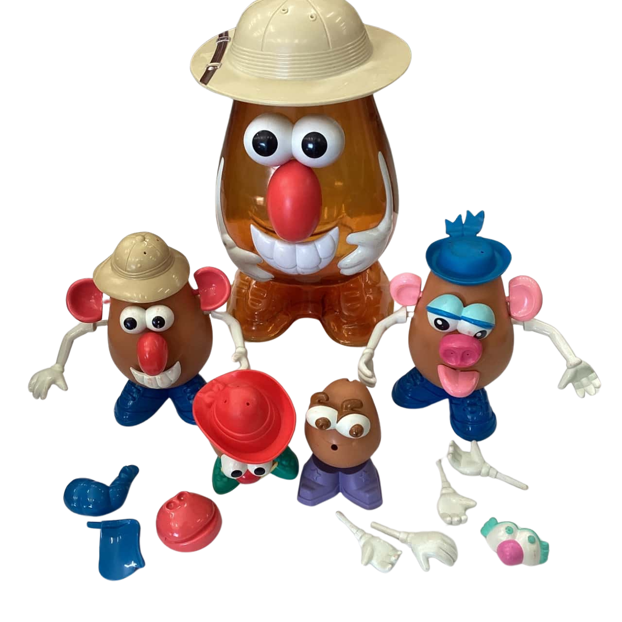 Hasbro 2002 Mr Potatohead Large Container with Accessories (s) - Used ...