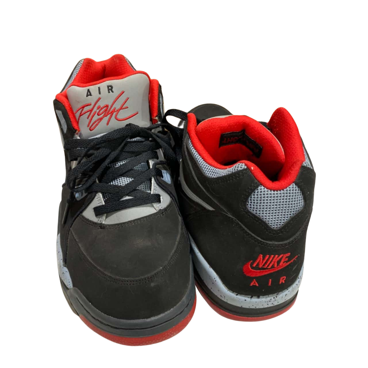Nike Mens Runners Size 10.5 Black / Grey / Red (s)
