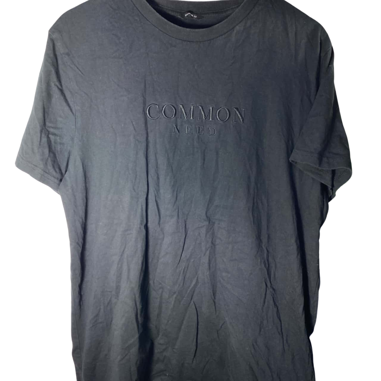 Common Need Mens T Shirt Size XL Black Common Need Mens T Shirt Size XL Black