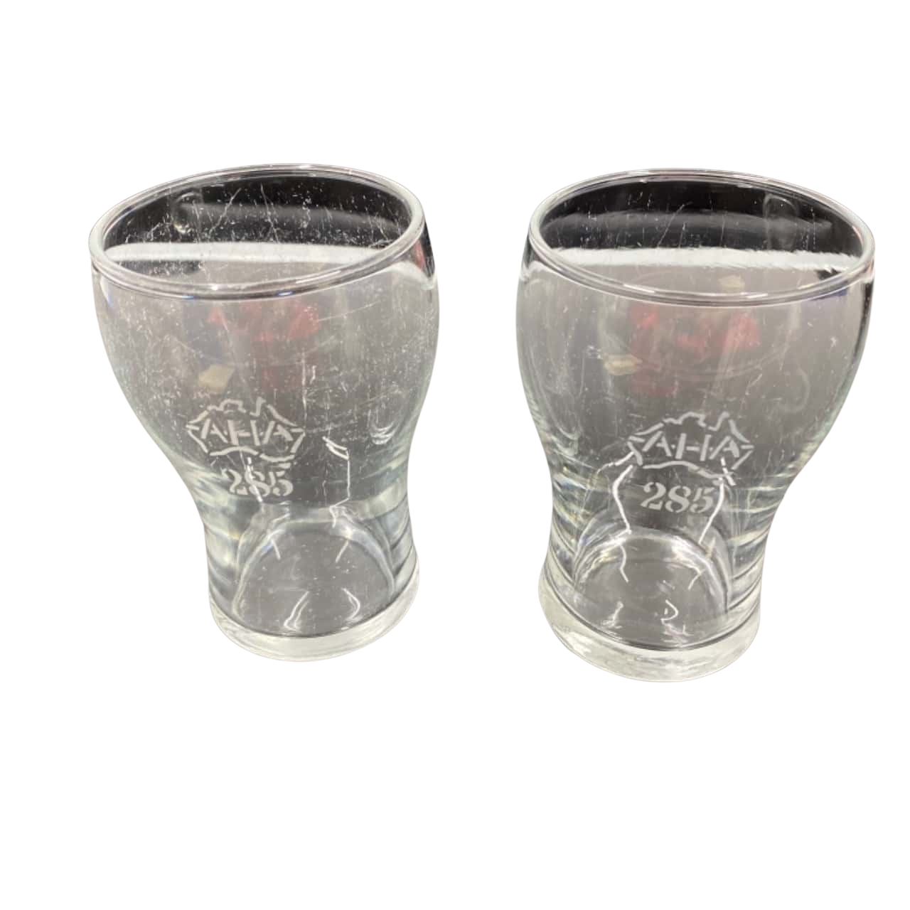SET OF 2 - AHA AUSTRALIAN HOTELS ASSOCIATION 285 BEER GLASS(s)