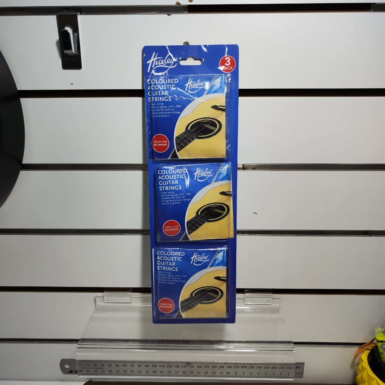 3 pack Coloured Guitar Strings