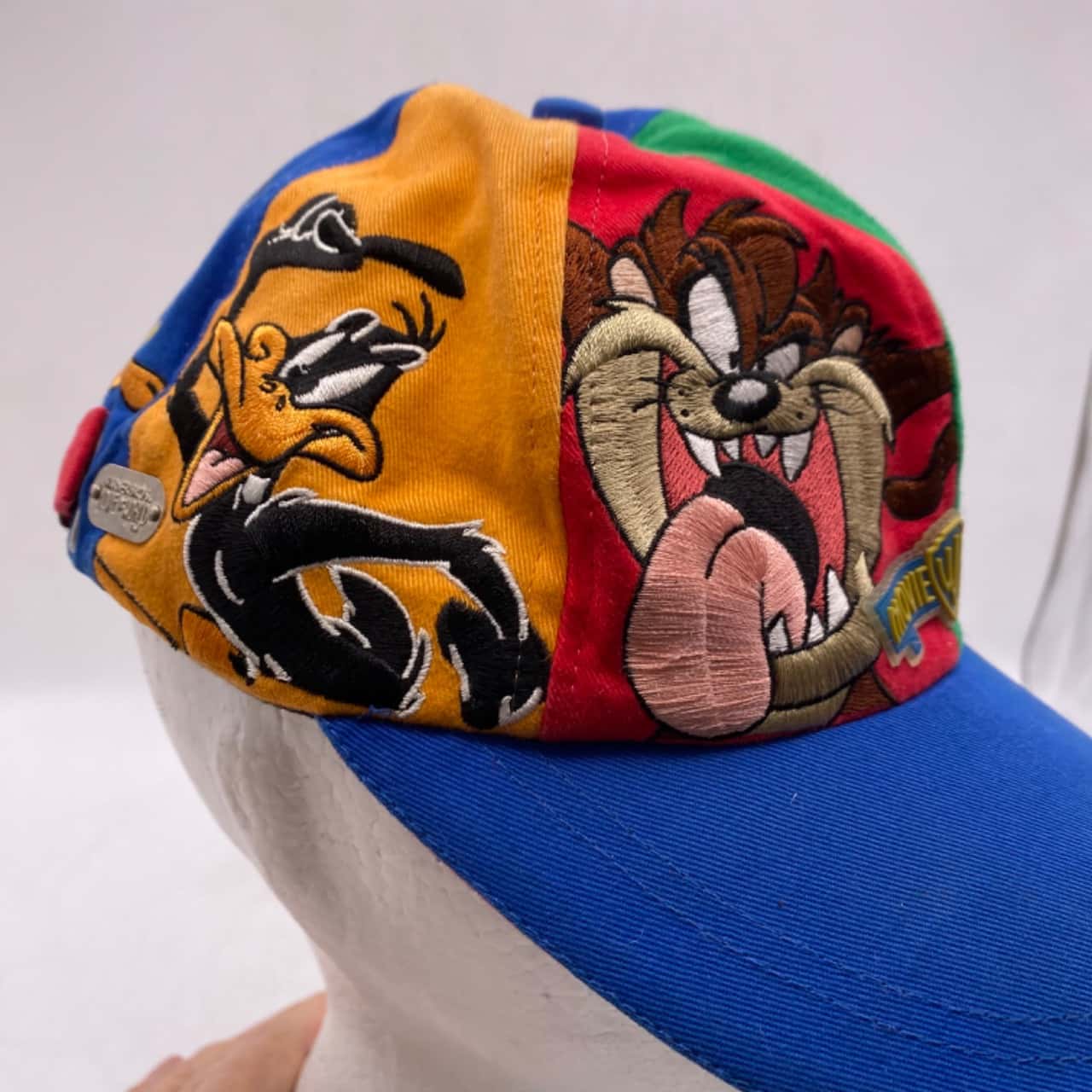 Warner Brothers Movie World Kids Blue Looney Tunes Embroidered ...