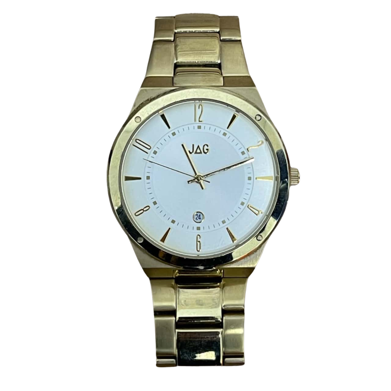 Mens Jag J1449A Gold Tone Watch (s)