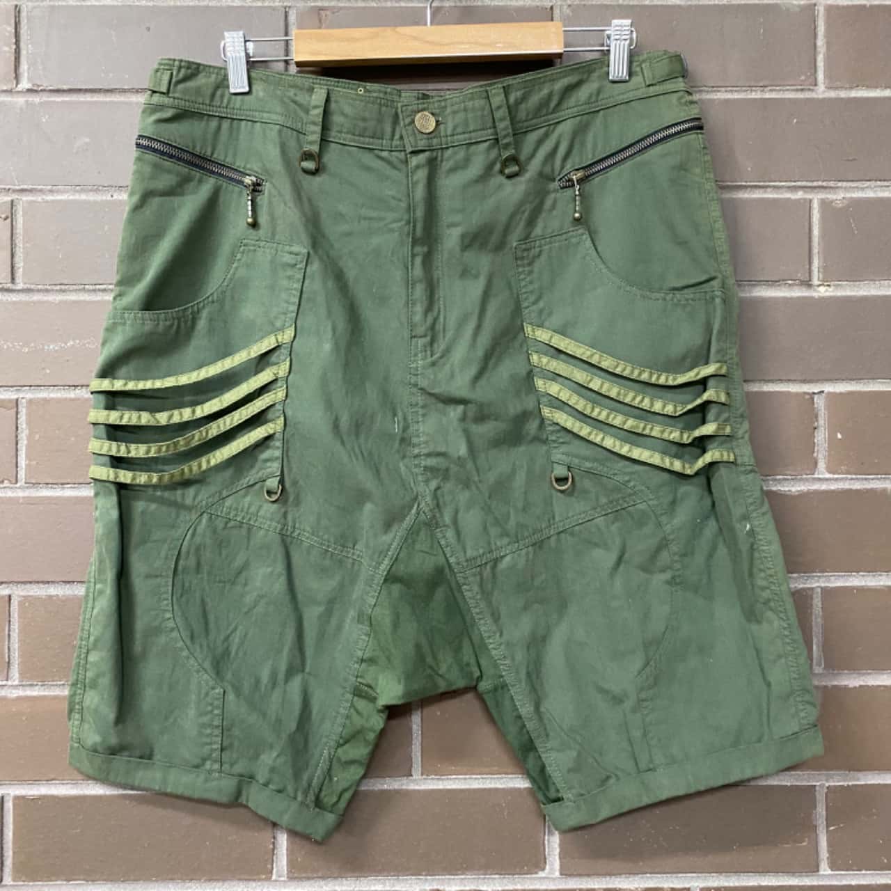 Fairy Floss Pixie King Urban Harem Shorts/Pants Mens Size L Green ...