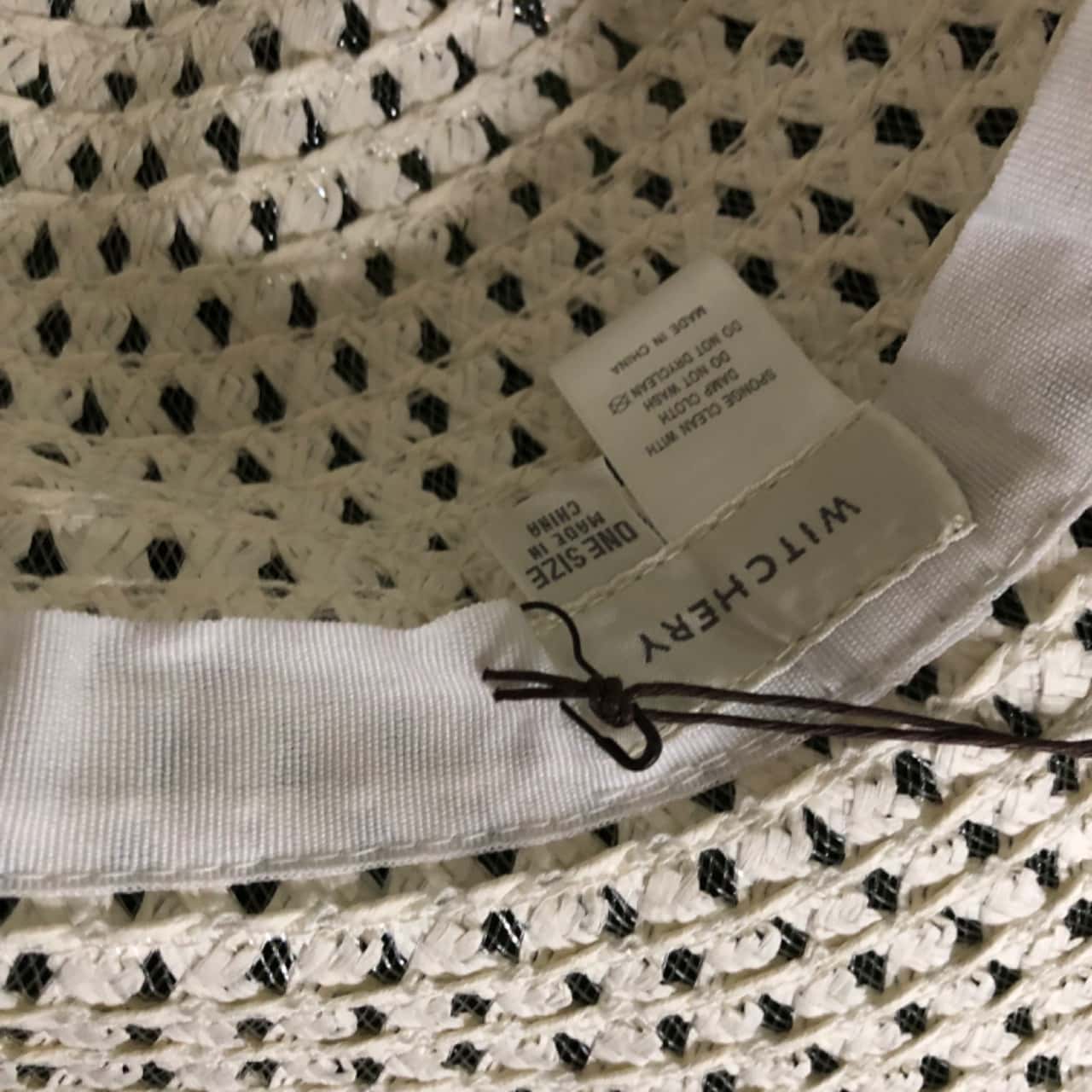 Witchery White Sun Hat One Size (New)(s)