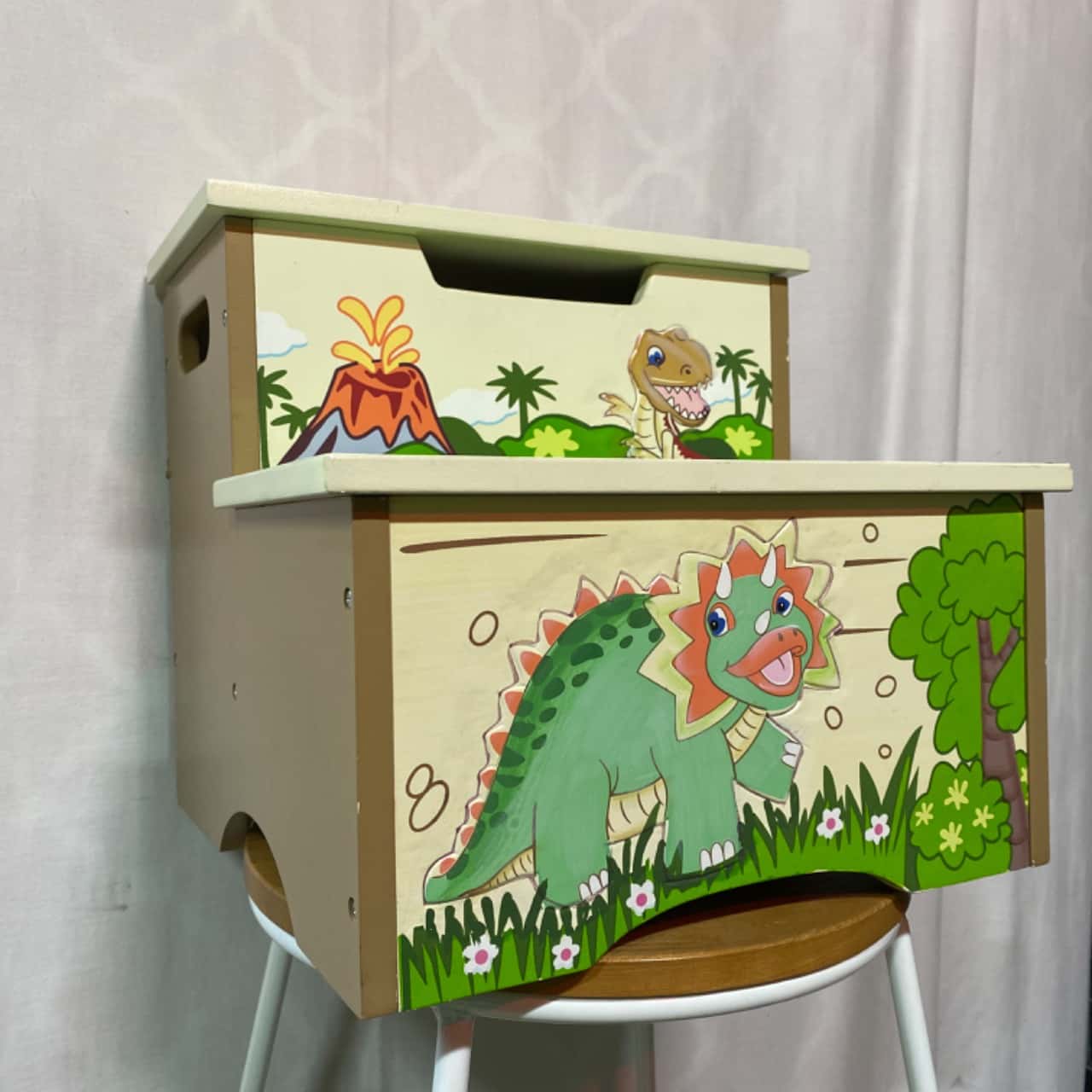 Loumik Design, Kids Dinosaur Themed Step Stool [PICK UP ONLY](s)
