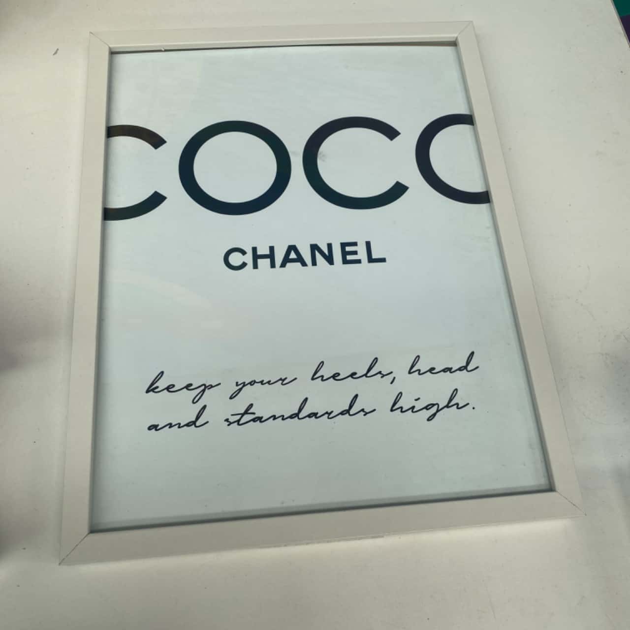 Coco Chanel Frame A3 size(s)