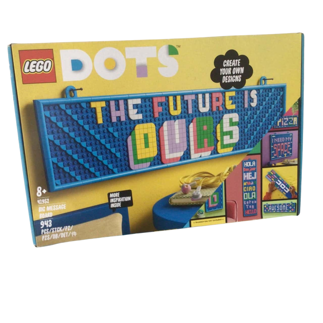 LEGO DOTS Big Message Board 41952 DIY Craft Decoration Kit (Opened)