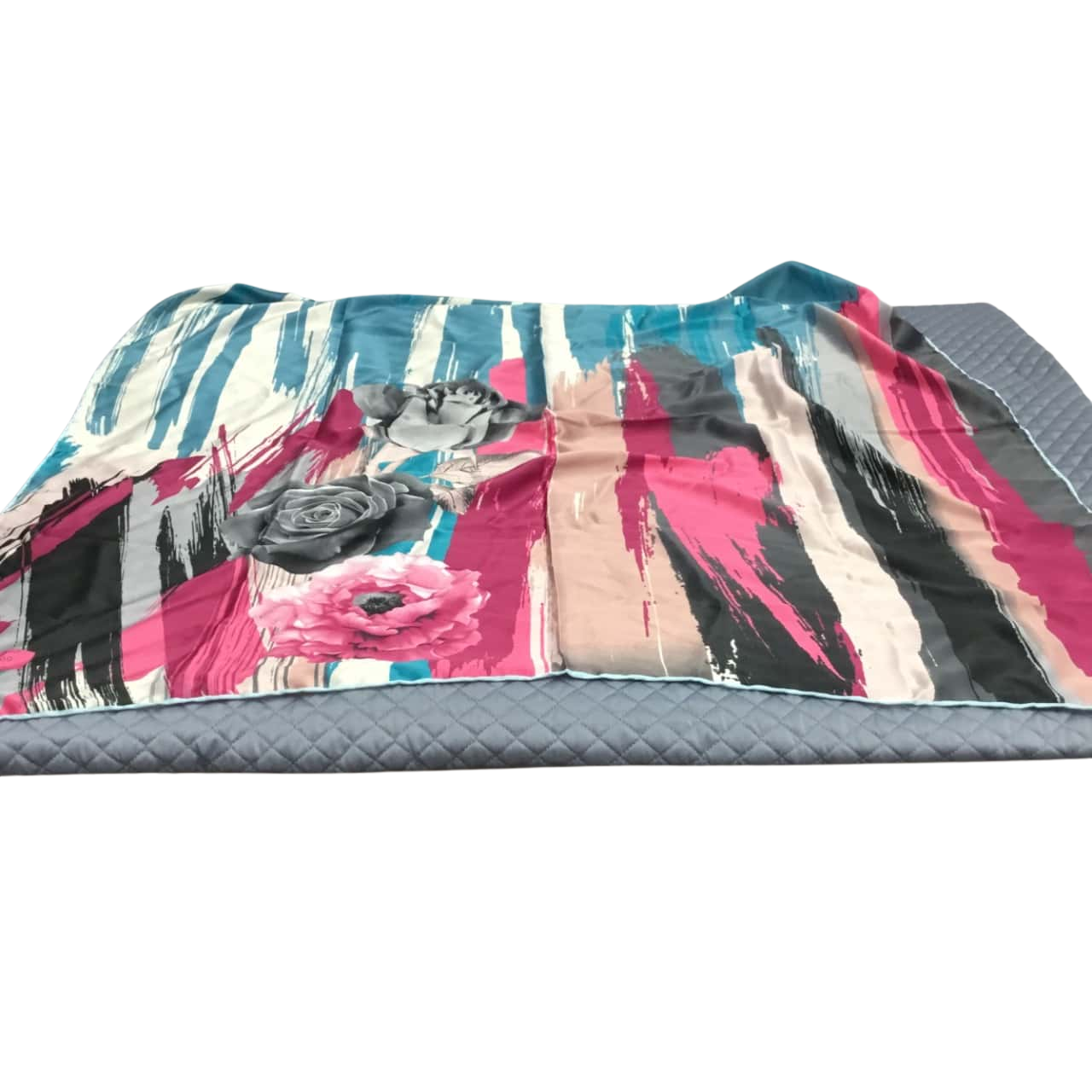 19V69 Floral Scarf