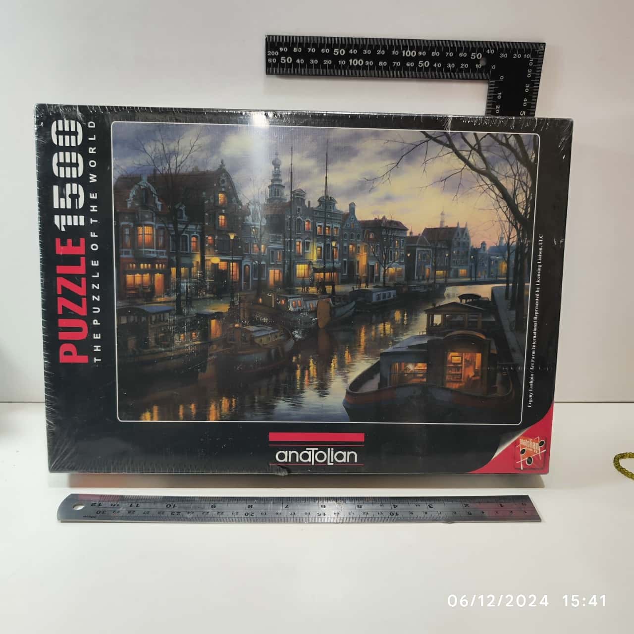 Puzzle 1500 pcs Sealed Amsterdam New Canal Life (s) - New Without Tags ...