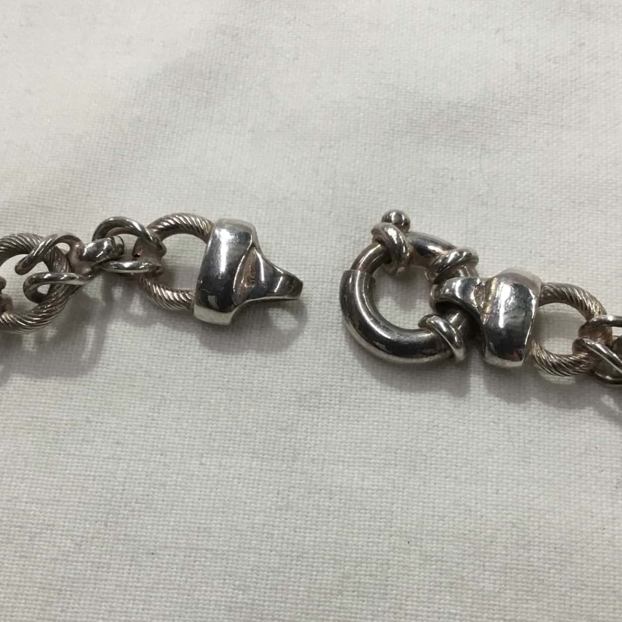 Women's Silver Layered Chain Necklace(s)