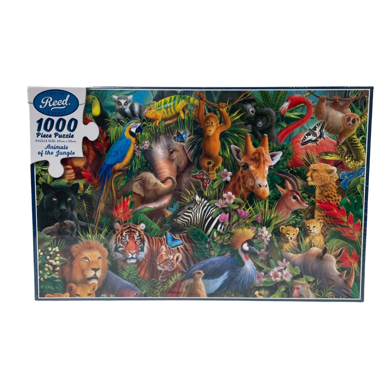 Reed ‘Animals of the Jungle’ NEW 1000pc Jigsaw Puzzle(s) - New With ...
