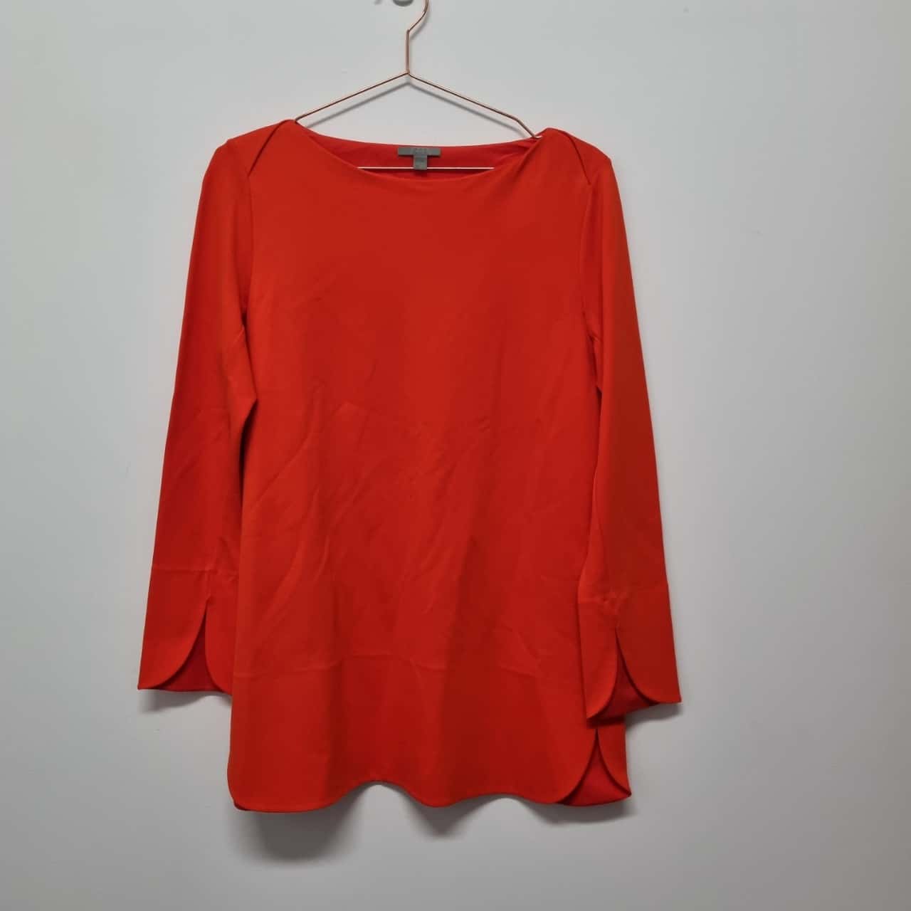 COS Womens Size M Long Sleeve Orange (s)