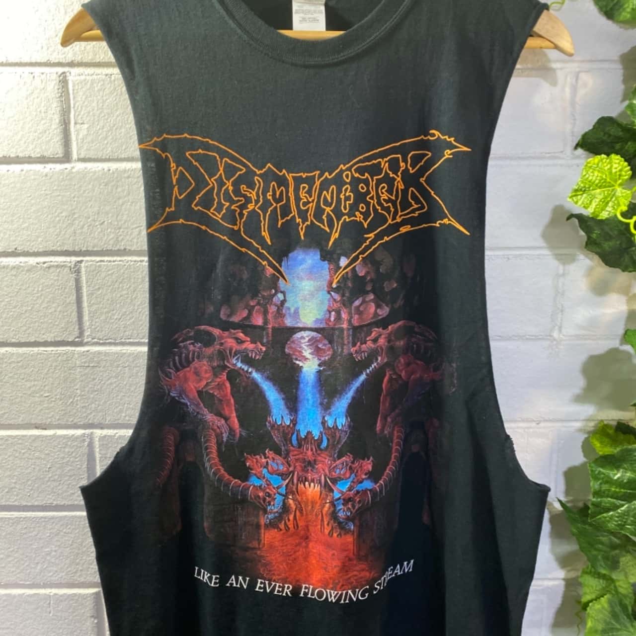 Dismember Band Singlet Size M Black (s)
